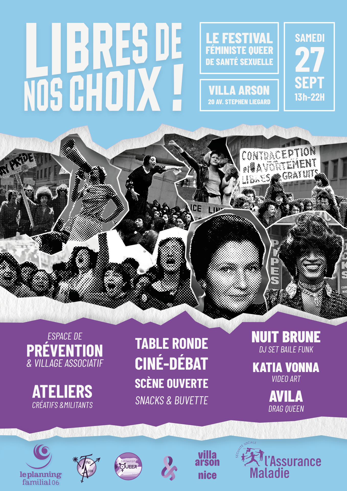 Festival Libres de Nos Choix - villa arson nice